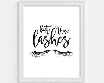 Eyelash poster | Etsy