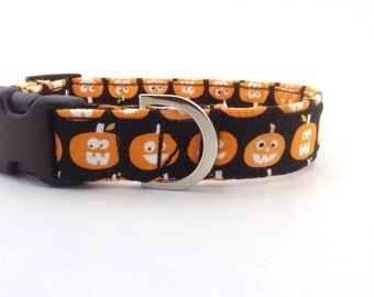 Halloween dog collar | Etsy