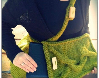 Knit laptop sleeve | Etsy