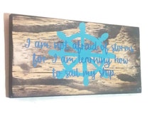 Unique wooden anchor sign related items | Etsy
