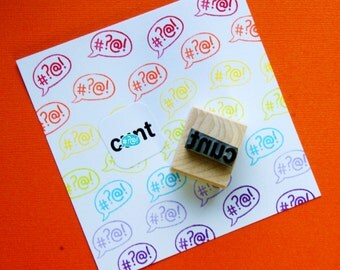 Funny rubber stamp | Etsy