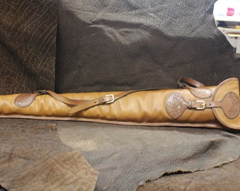 Leather shotgun case | Etsy