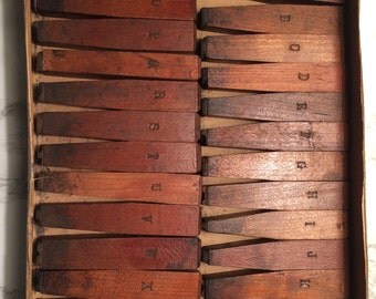 Wood block stamp | Etsy