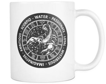 Scorpio mug | Etsy
