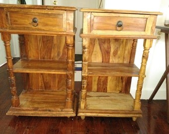 Cedar end table | Etsy