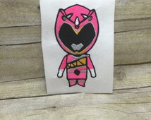 Popular items for pink power ranger on Etsy