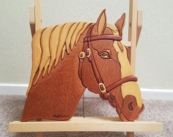 Wooden intarsia | Etsy