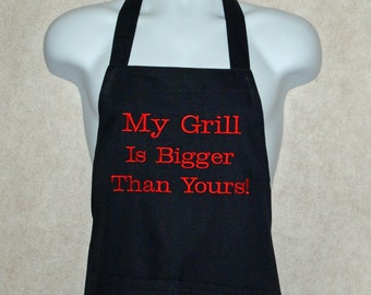 Plus Size Apron Pretty Feminine Black White Polka Dots