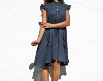 Unique linen tunic related items | Etsy