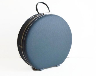 Round suitcase | Etsy