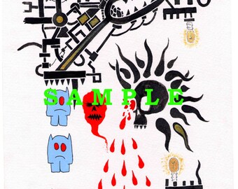 Weird stencils | Etsy