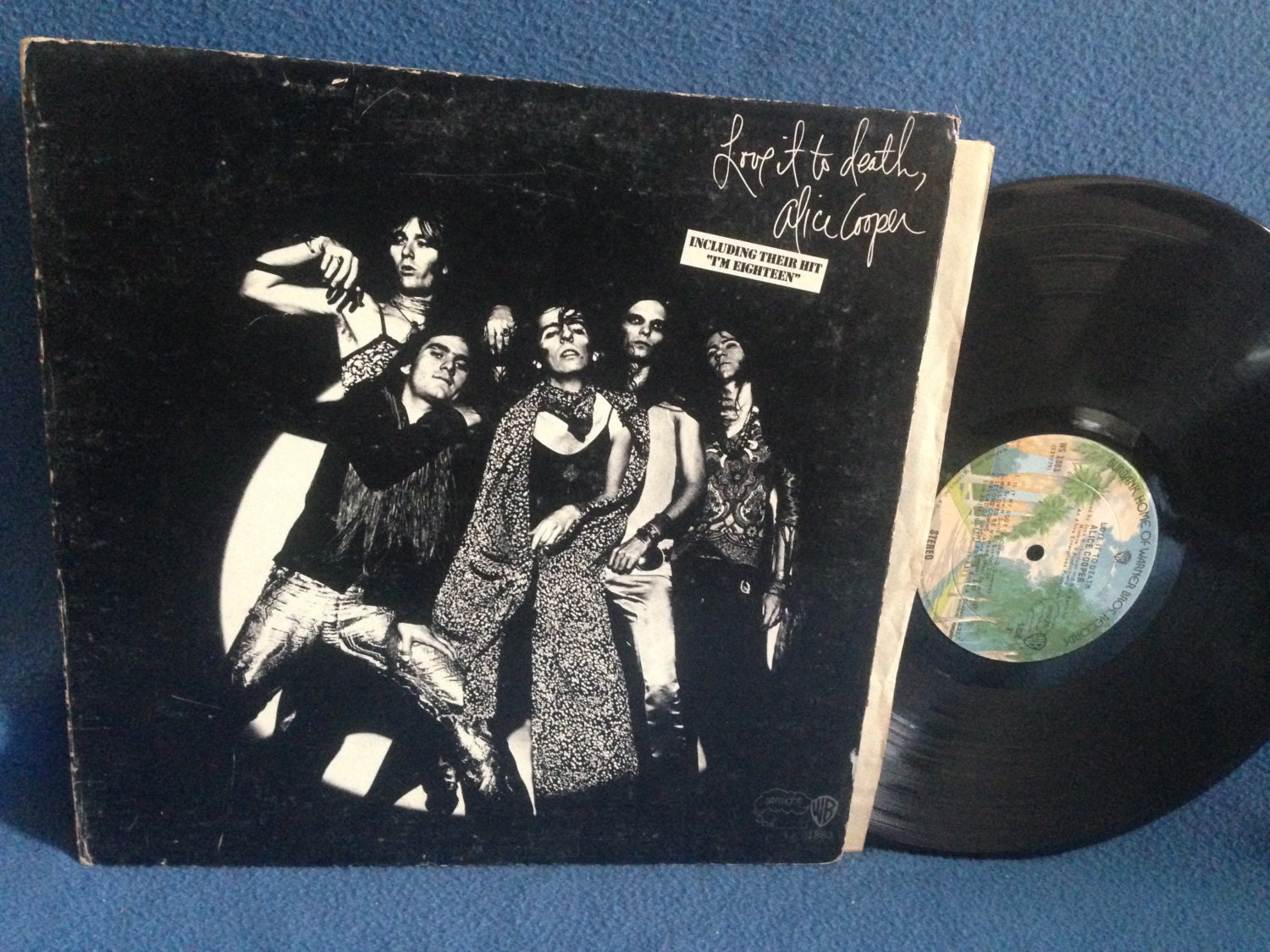 RARE Vintage Alice Cooper Love It To Death