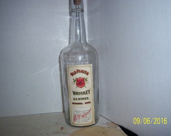 Quart liquor bottle | Etsy