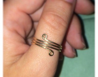 Coil wire jewelry | Etsy