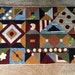 Geometric Rug Hooking Pattern
