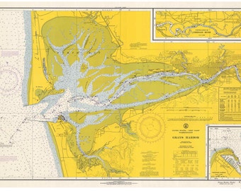 Kabetogama Lake to Namakan Lake MN 1977 Nautical Map by Oldmap