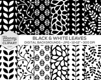 Leaf vine design | Etsy