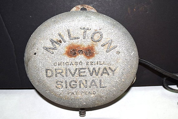 Vintage Driveway Signal Bell For A Gas by ChaseyblueVintage