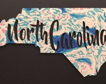 Nc state decal | Etsy