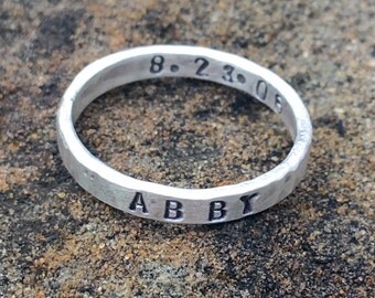 Hidden message ring | Etsy