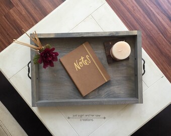 Rustic wood tray | Etsy