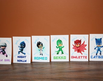 Pj masks centerpiece | Etsy