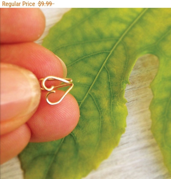 Fake nose cuff Fake nose ring Fake Septum Nose by junelittleshop