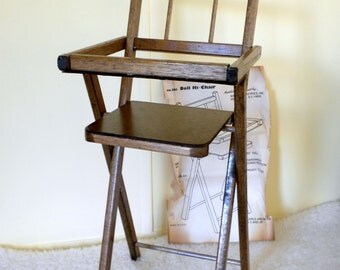 1970s high chair | Etsy