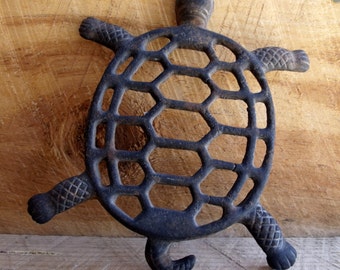 Cast iron turtle | Etsy