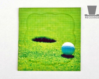 Golf coasters | Etsy