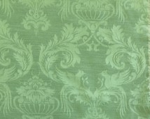 Unique green damask fabric related items | Etsy