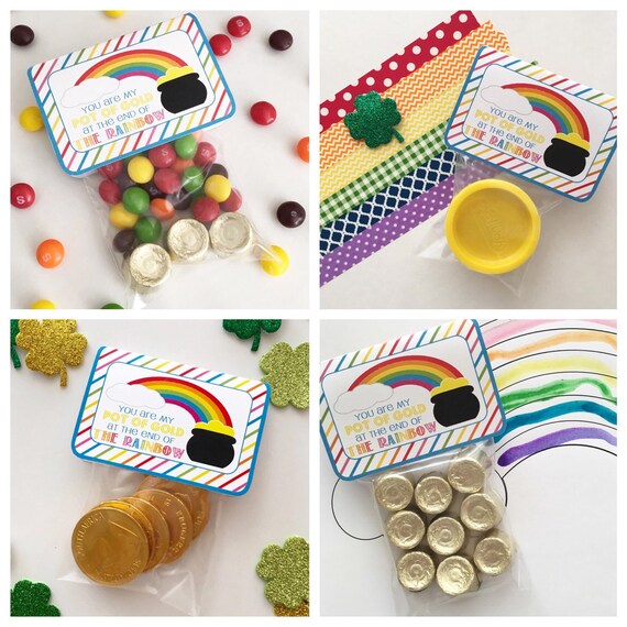 Items similar to Pot Of Gold At The End Of The Rainbow St. Patrick's ...
