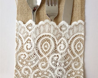 Silverware wraps | Etsy