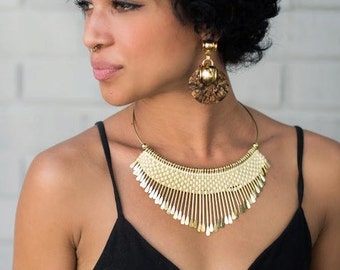 Unique african collar related items | Etsy