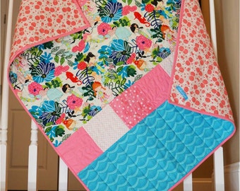 Mermaid quilt | Etsy