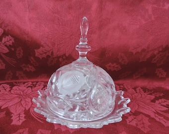 Crystal platter | Etsy