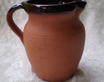 Redware creamer | Etsy