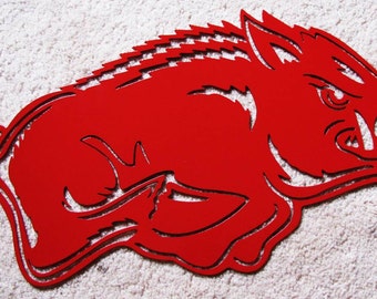 Razorback wall art | Etsy
