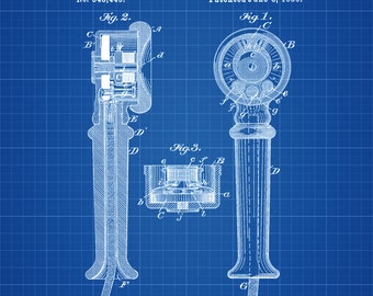 Telephone blueprint | Etsy