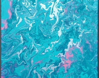 Swirl paintings by Sydney toddler Cassandra Gee by CassieSwirls