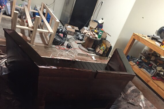 Custom Pirate Ship Bunk Bed