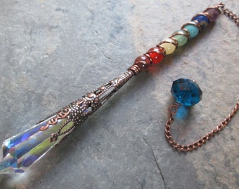 Unique crystal pendulum related items | Etsy