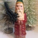 Folk Art Chalkware Belsnickle Santa from by bethsprimitives