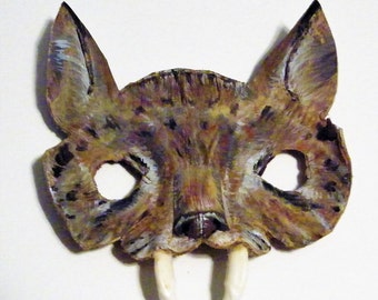 Sabertooth mask | Etsy