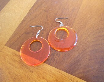 Lucite earrings | Etsy
