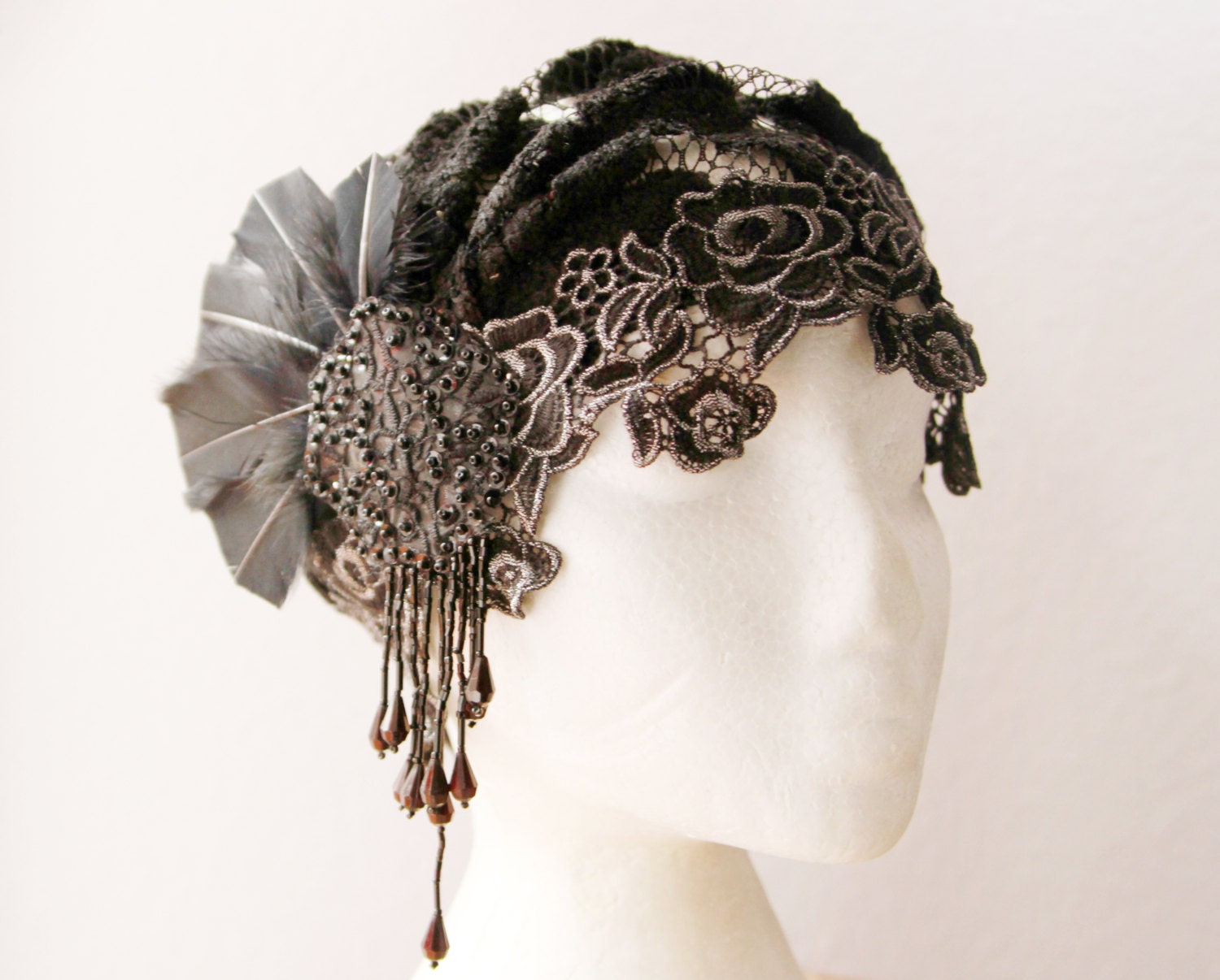Art Deco Cap 20s Inspired Flapper Girl Hat The Great