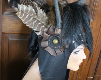 Shaman headdress | Etsy