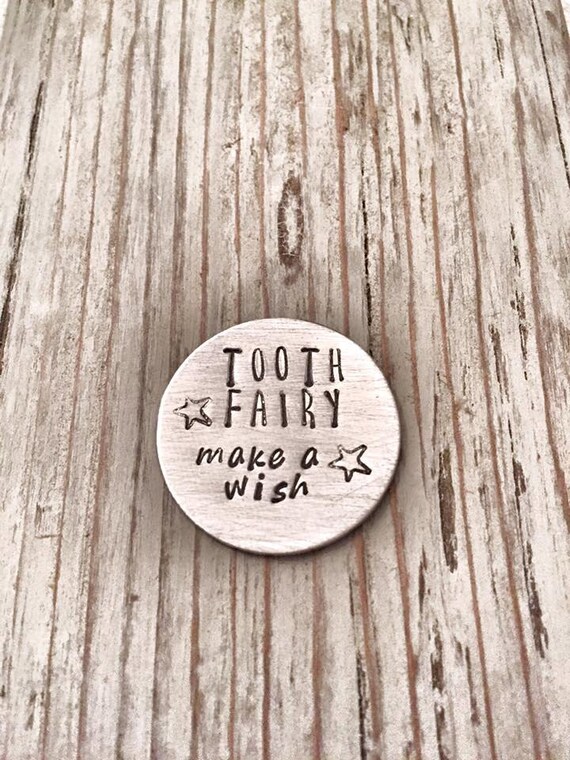 Tooth Fairy Wishing Coin. Tooth Fairy Visit. First Tooth