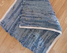 Popular items for denim rug on Etsy
