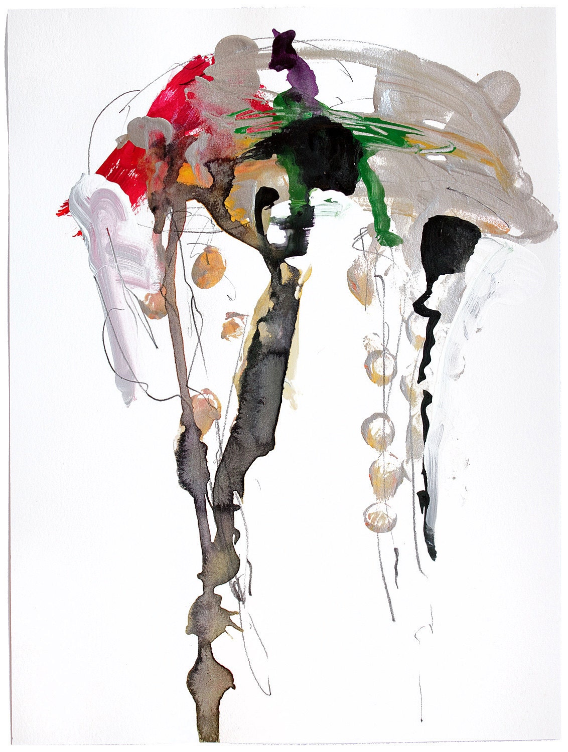 Biomorphic abstraction medium-sized abstract by ChristopherQuirk